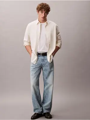 Calvin Klein Straight Leg Jeans For Men