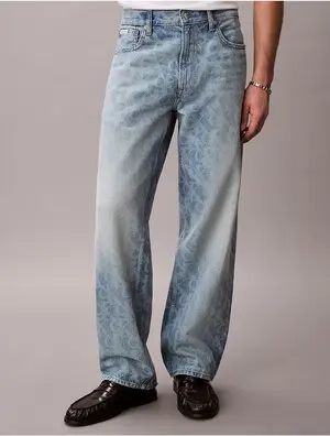 Calvin Klein 90s Straight Leg Jeans - Lt Playbill