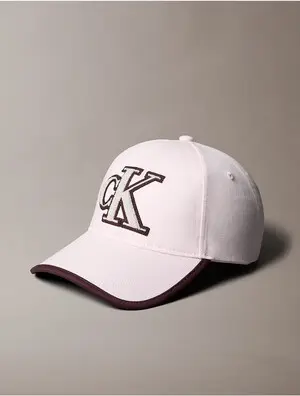 Calvin Klein Textured Monogram Baseball Cap - Cradle Pink