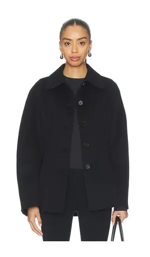 RÓHE Sculptural Double-faced Jacket - Black