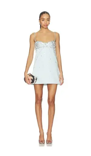 Retrofete Embellished Mini Dress - Seychelles