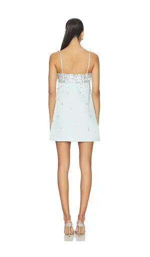Retrofete Embellished Mini Dress
