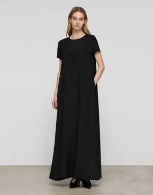Lafayette 148 New York Organic Silk Crepe De Chine Maxi Dress