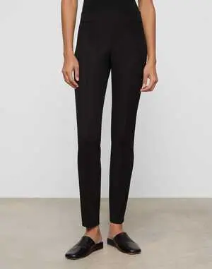 Lafayette 148 New York Gramercy Pintucked Pants - Black