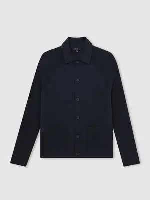 REISS Fitzgerald Button-through Cardigan With Pockets