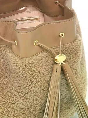 GIANVITO ROSSI Sienna 22 Bucket Bag - Neutrals