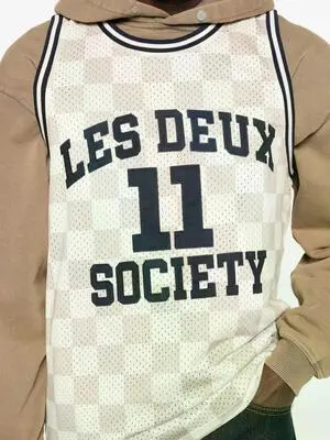 LES DEUX Silas Checked Tank Top