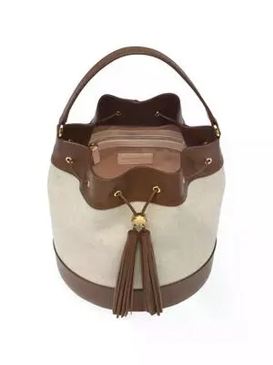 GIANVITO ROSSI Sienna 22 Top Handle Bag - Neutrals