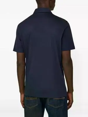 Boggi Milano Button Short-sleeve Polo Shirt