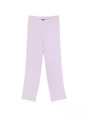 Marina Rinaldi Button Trousers - Purple