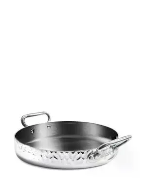 PENTOLE AGNELLI Hammered Inox Frying Pan