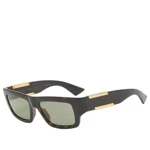 Bottega Veneta Bv1452s Sunglasses - Havana/green