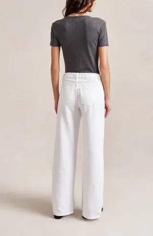 LA LIGNE Concorde Wide-leg Jeans