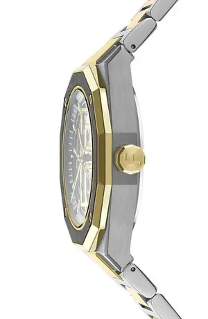 FERRAGAMO Edge Skeleton Automatic Bracelet Watch