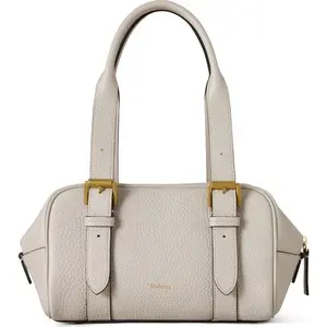 Mulberry Small Boston Top Handle Bag - Chalk