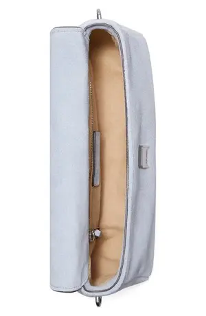 Tory Burch Small Charlie Shoulder Bag - Light Blue