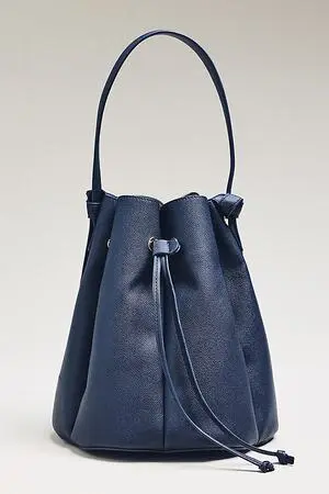 MELIE BIANCO Laguna Cinched Bucket Bag - Navy