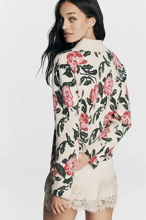 NVLT Knit Floral Jacket