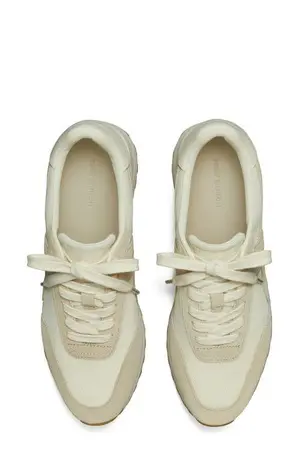 Tory Burch Hank Wedge Runner Sneakers - New Ivory/calcare/white