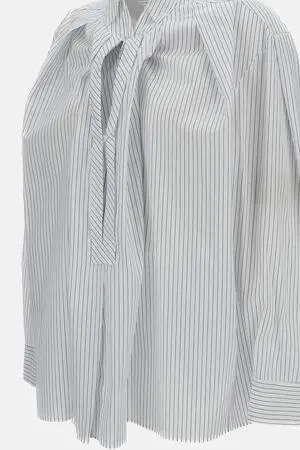 MAISON JEJIA Striped Cotton Shirt - Multicolor