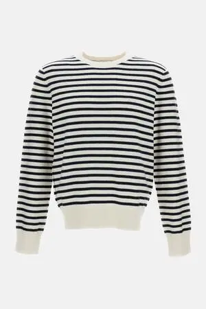 A.p.c. Striped Sweaters For Men