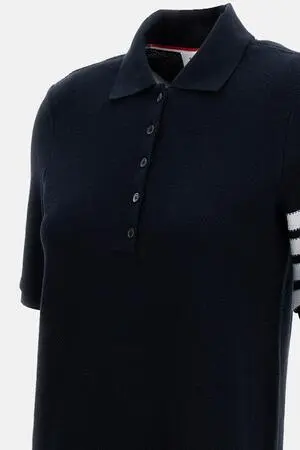 Thom Browne Textured Piqué Polo Dress