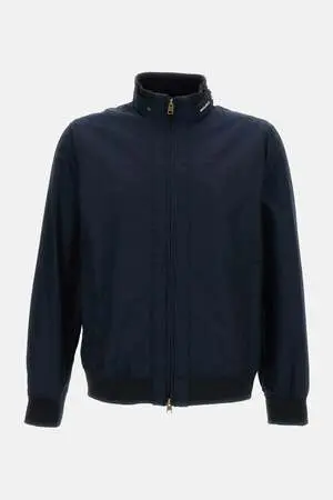 Woolrich Spring Lewis Bomber Jacket - Blue