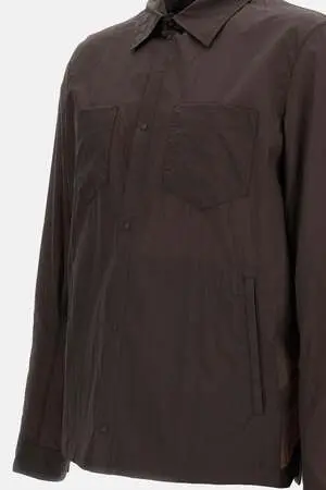 Herno Lightweight Technical Fabric Overshirt - Brown