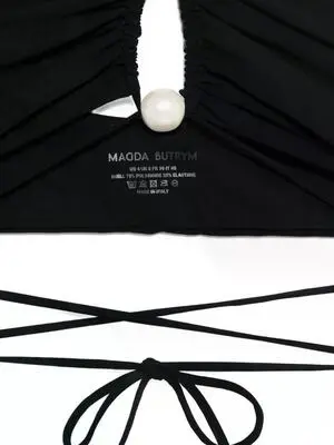 Magda Butrym Gathered Tie Beachwear