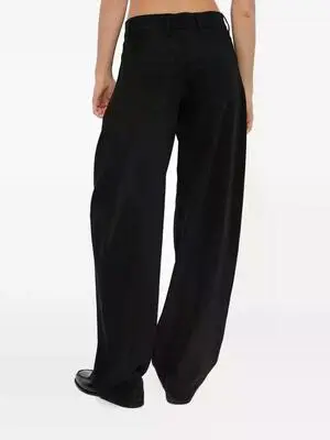 SAMSOE SAMSOE Pleated Trousers - Black