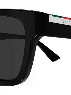 Gucci Square Frame Sunglasses - Black