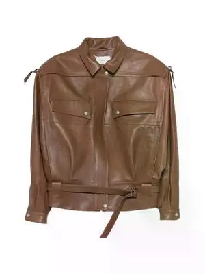 Magda Butrym Belted Jacket - Brown
