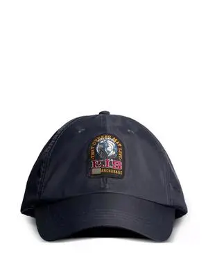 PARAJUMPERS Logo-patch Baseball Cap With Lanyard - Blue