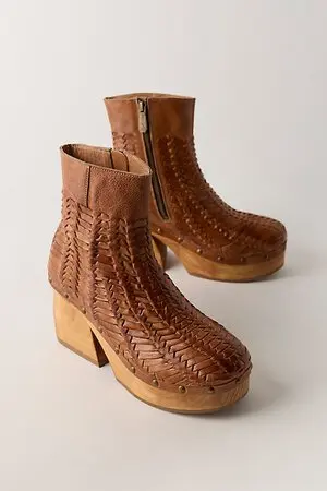 Bed Stu Juna Woven Clog Boots