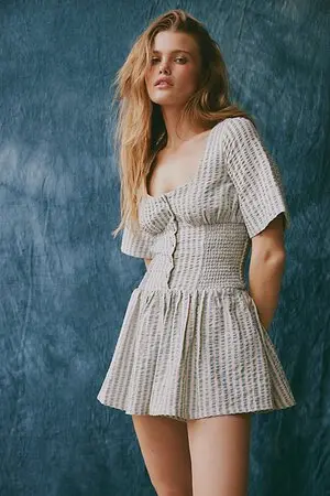 Free People Willow Romper - Lighthouse Combo