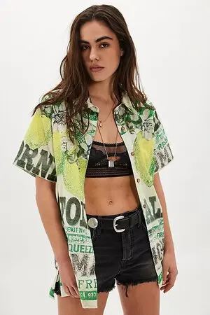 Free People We The Free Fresh Squeezed Top