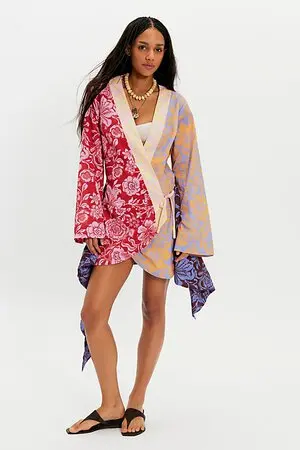 HANSEN & GRETEL Kiara Wrap Mini Dress