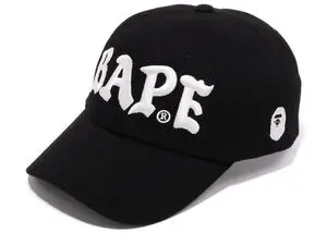 A BATHING APE Panel Cap Fw22 - Black