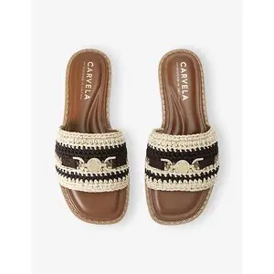 Carvela Nola Woven Slides