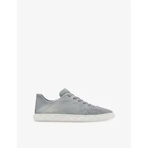 JIMMY CHOO Diamond Light Flex Denim Suede Trainers