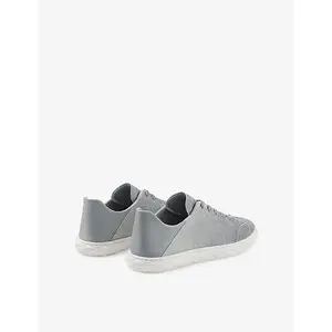 JIMMY CHOO Diamond Light Flex Denim Suede Trainers