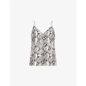 ANINE BING Ellen Print Woven Top
