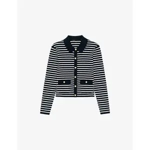 Maje Striped Cardigans For Women