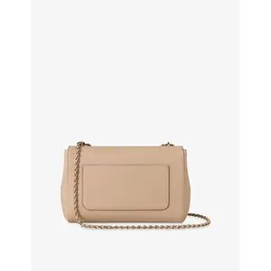 Mulberry Lily Medium Grained-leather Shoulder Bag - Crumpet
