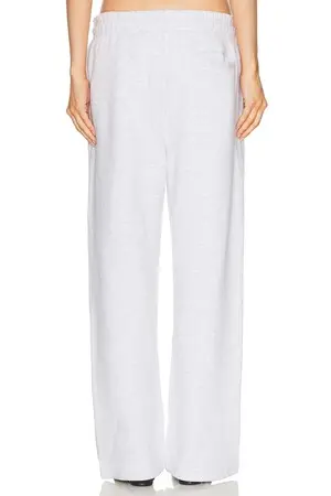 ENTIRE STUDIOS Straight Leg Sweatpant - Heather Grey