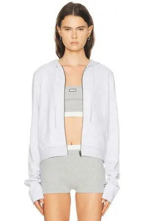 ENTIRE STUDIOS Cropped Zip Up Jacket