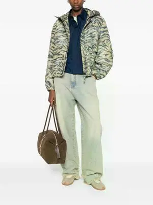 Kenzo Animal-print Hooded Jacket
