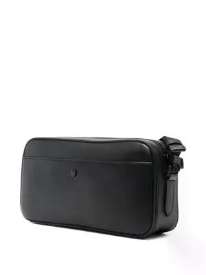 Moncler Carlo Leather Messenger Bag