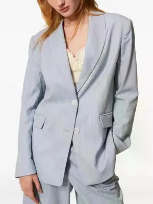 TWINSET Pinstripe Blazer