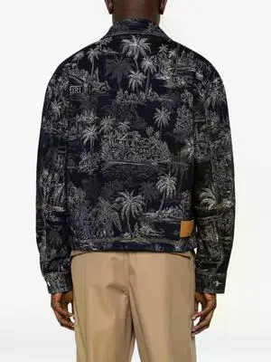 Amiri Jacquard Chateau Palms Jacket